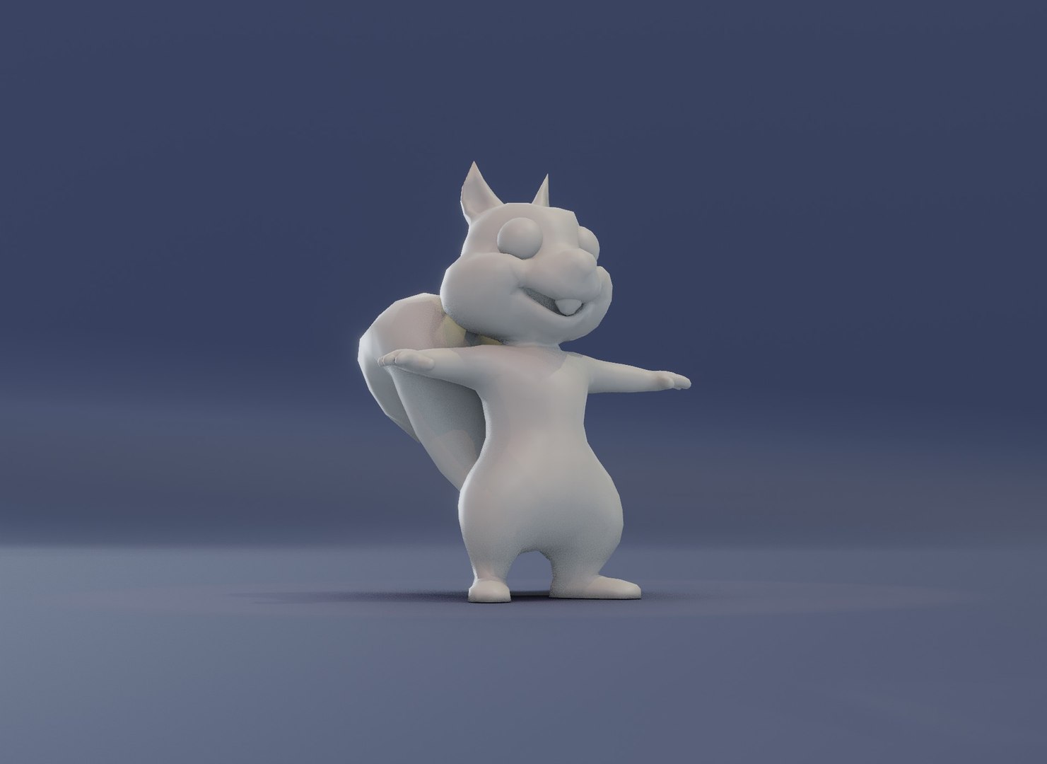 3D Cartoon Squirrel Animated Base Mesh 30 Animations - TurboSquid 2024255