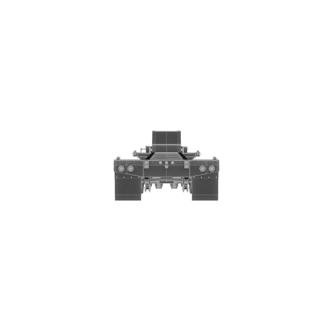 3D Cheetah 31FT Drop Frame Chassis Model - TurboSquid 2300209