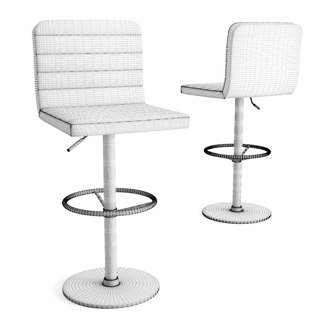 3D Mint Bar Stool Model - TurboSquid 1511853