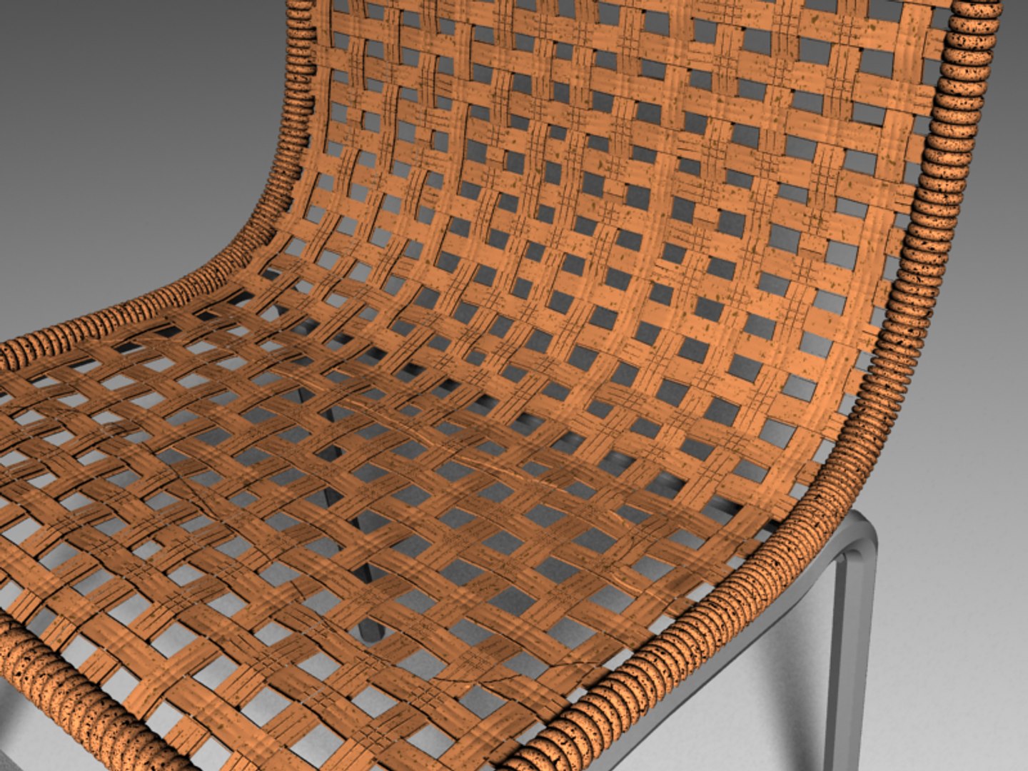 Straw Chair Ikea 3d Max