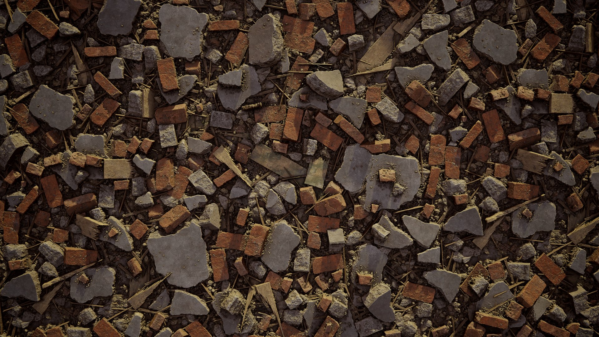3D Debris Piles Model - TurboSquid 1444038