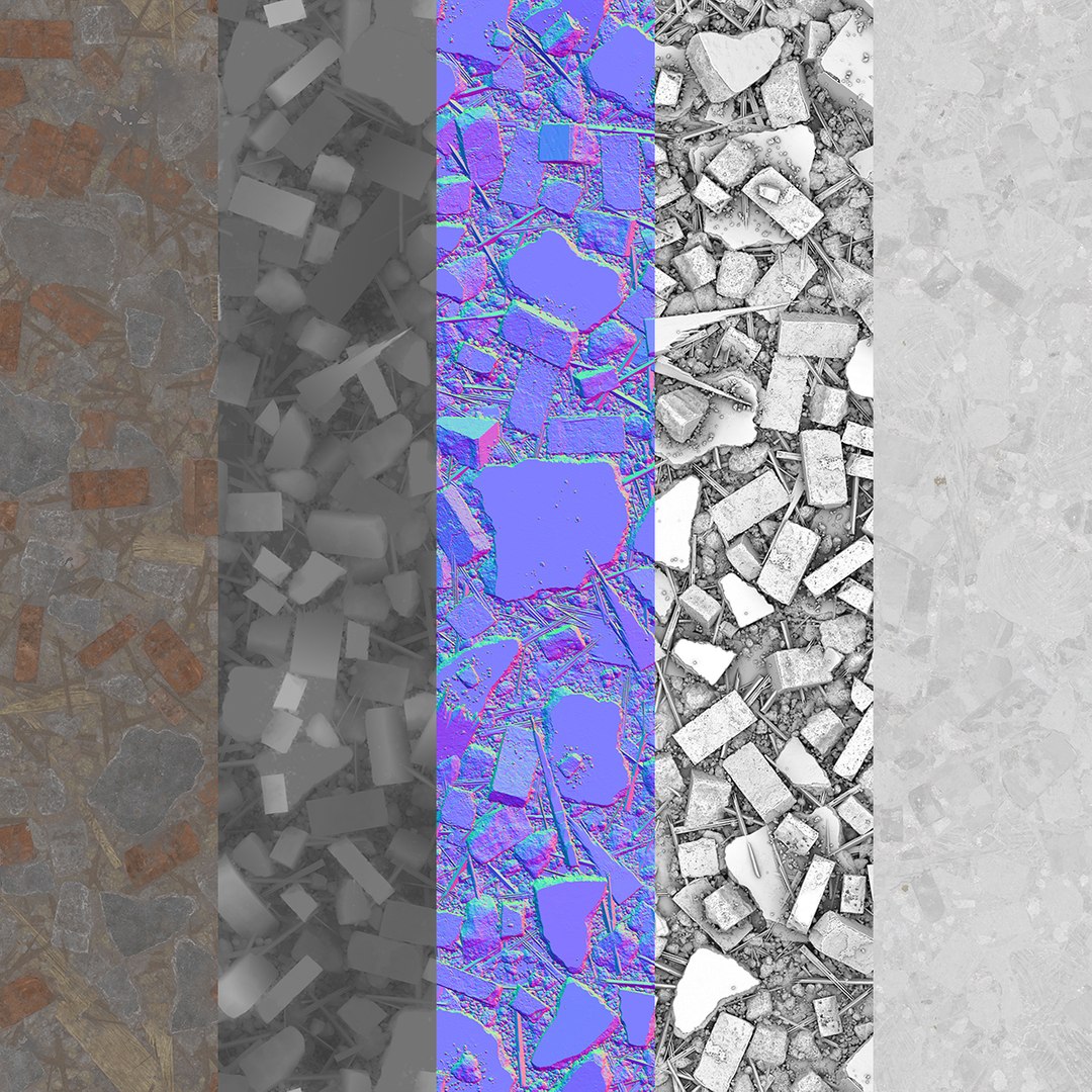 3D Debris Piles Model - TurboSquid 1444038