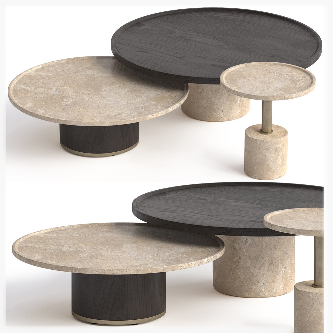 Modis Antik Tables 3D - TurboSquid 2169401