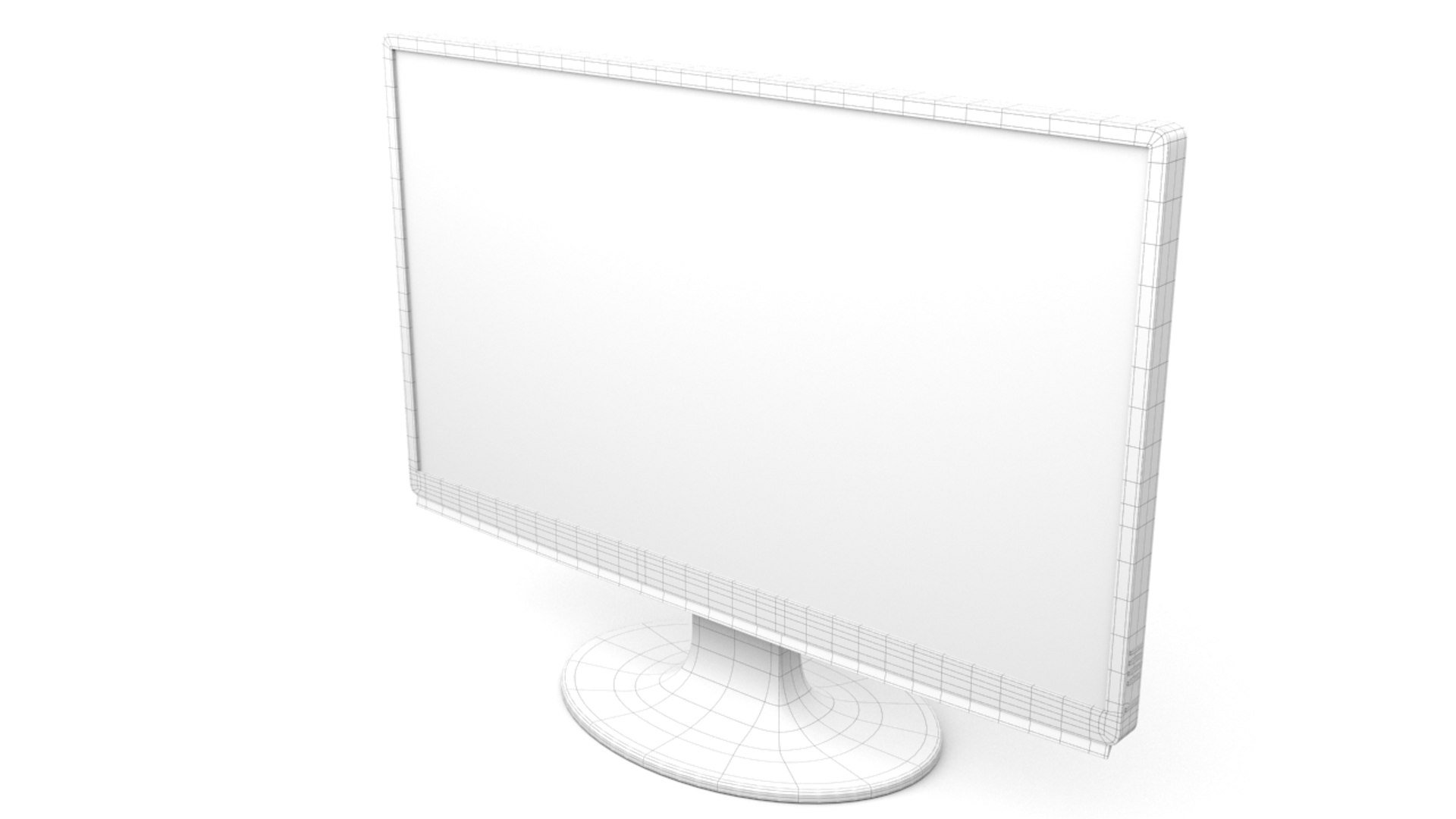 3d Generic Monitor Tv