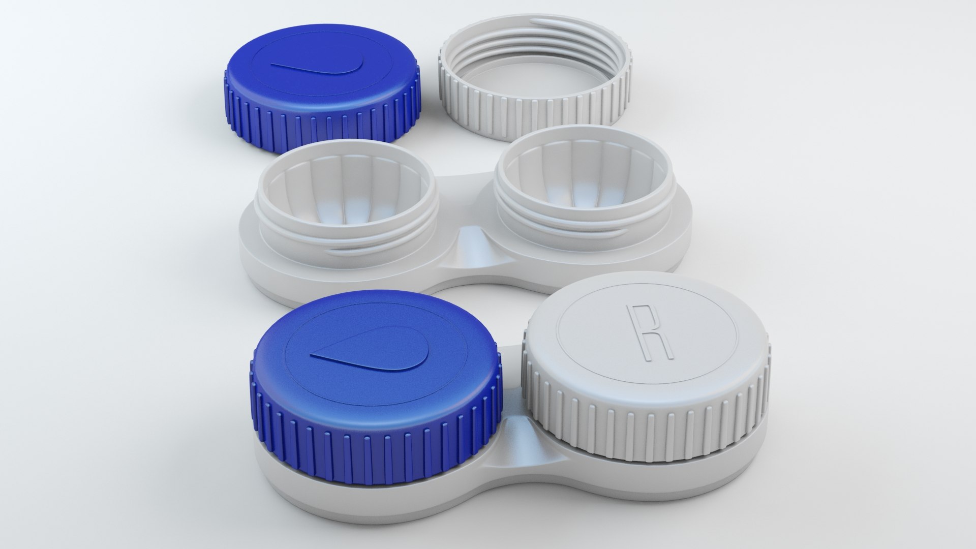 3D Contact Lens Case 01 - TurboSquid 1843659