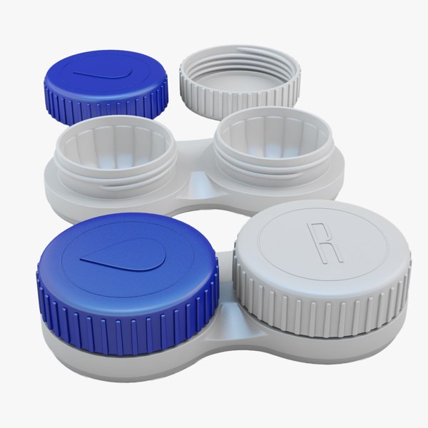 modelo 3d Estuche para lentes de contacto 01 - TurboSquid 1843659