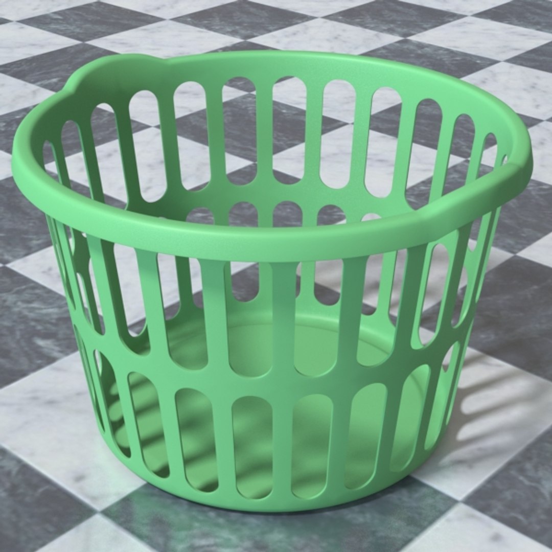 Laundry Hamper 3d Model