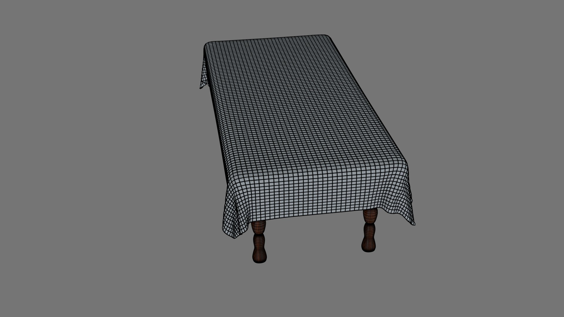 3D Model Table Cloth - TurboSquid 1578432
