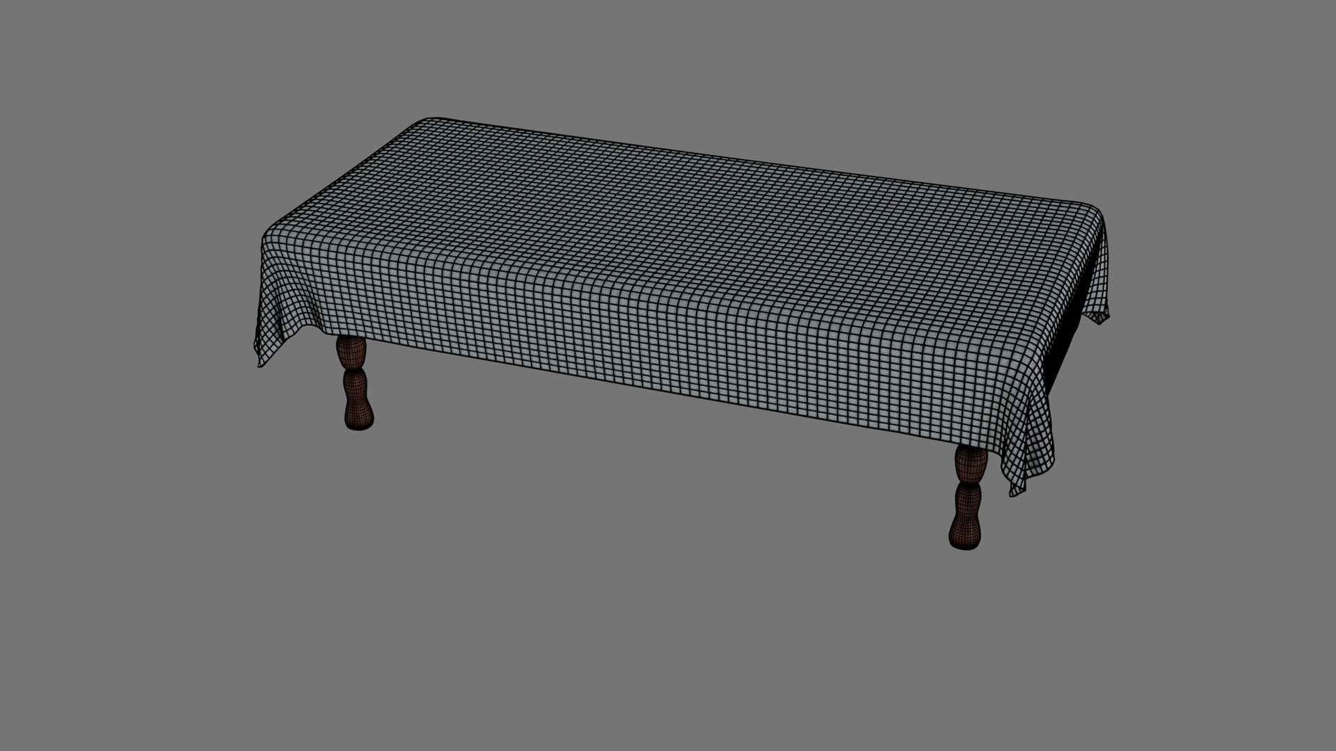 3D model table cloth - TurboSquid 1578432