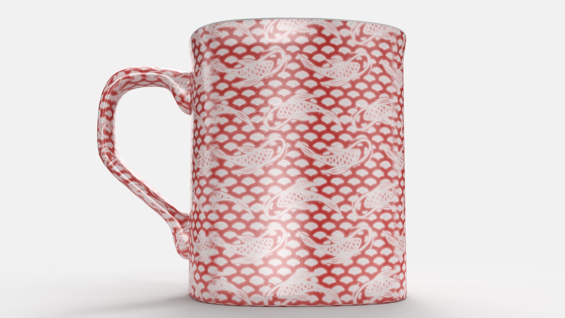 Coffee Mug Patterned B 3D - TurboSquid 2097284