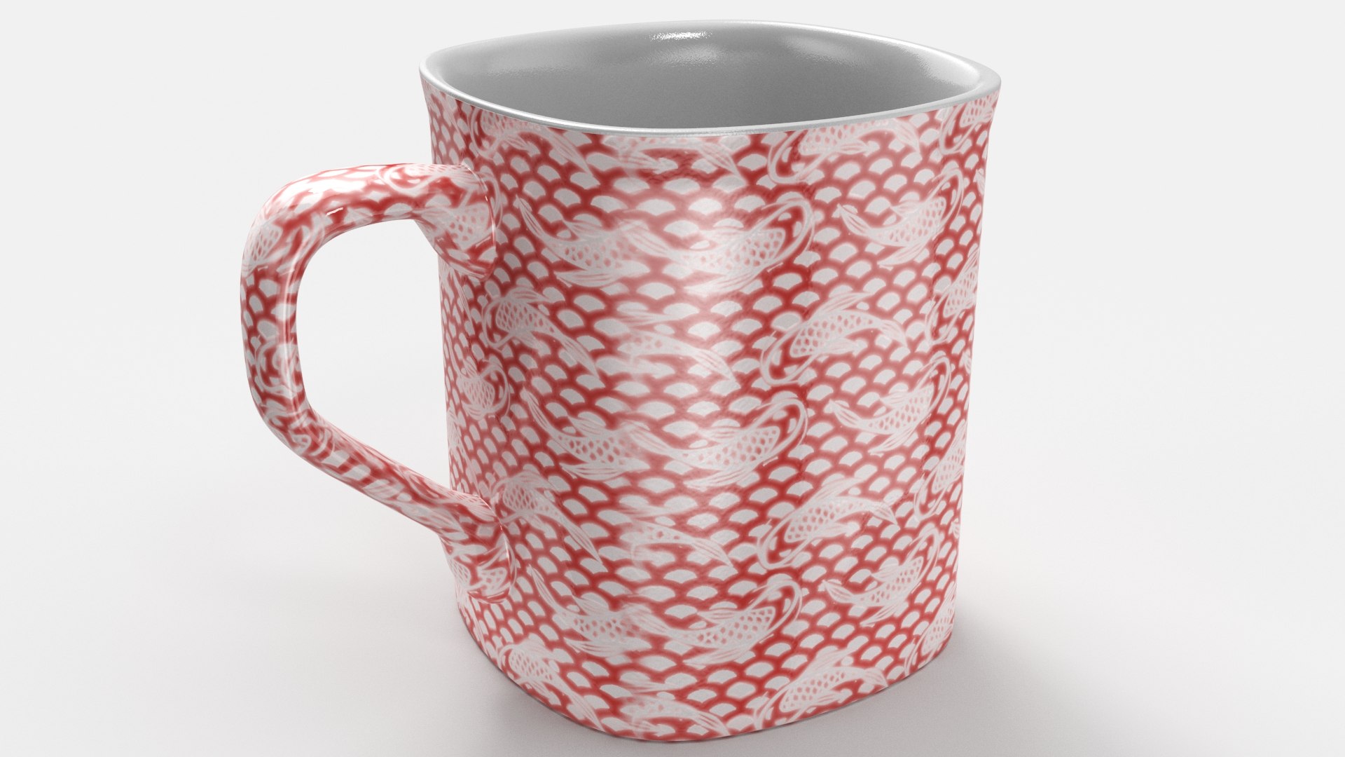 Coffee Mug Patterned B 3D - TurboSquid 2097284