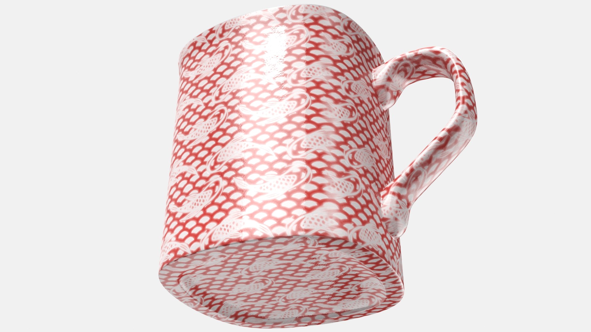 Coffee Mug Patterned B 3D - TurboSquid 2097284