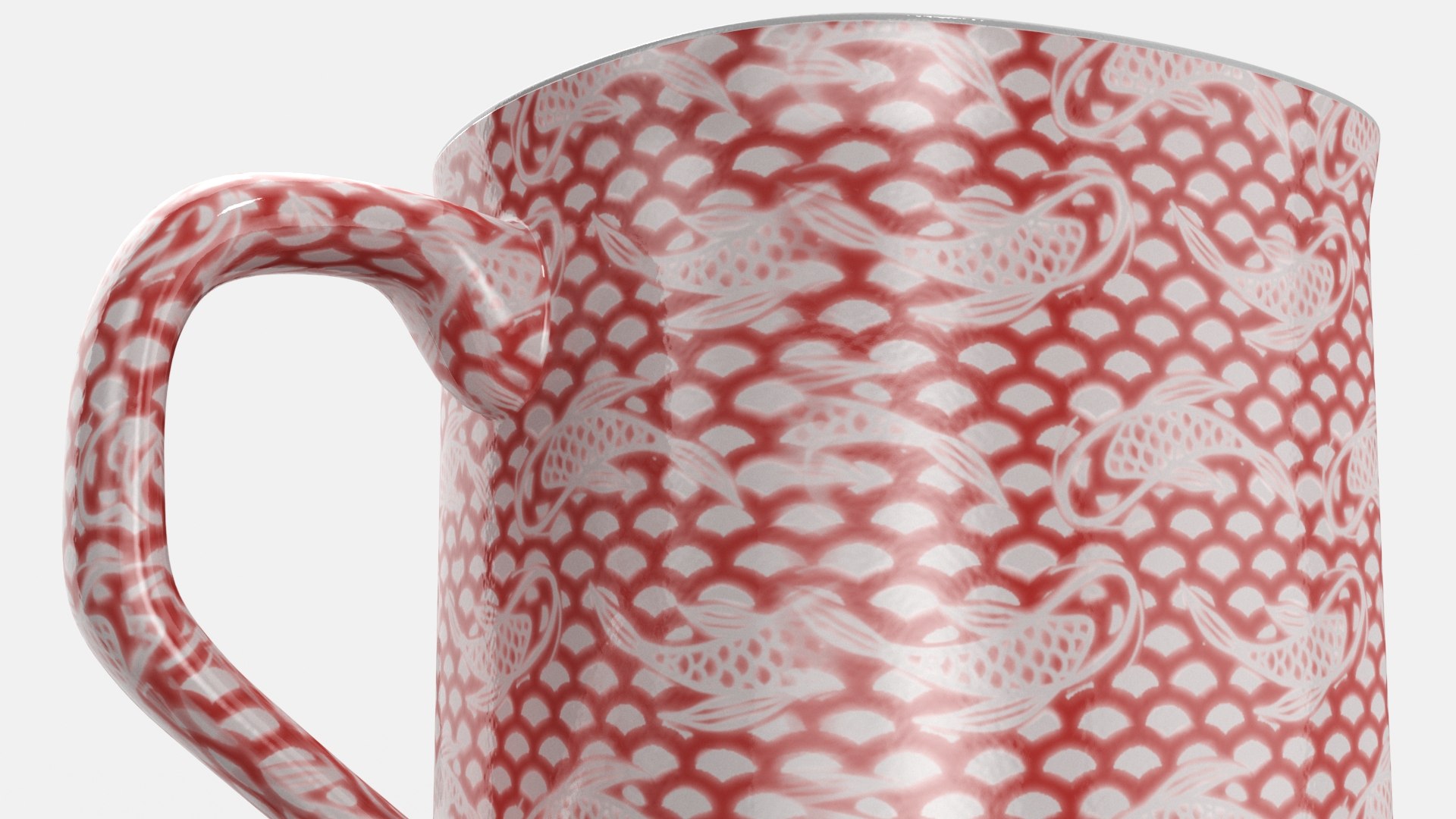 Coffee Mug Patterned B 3D - TurboSquid 2097284