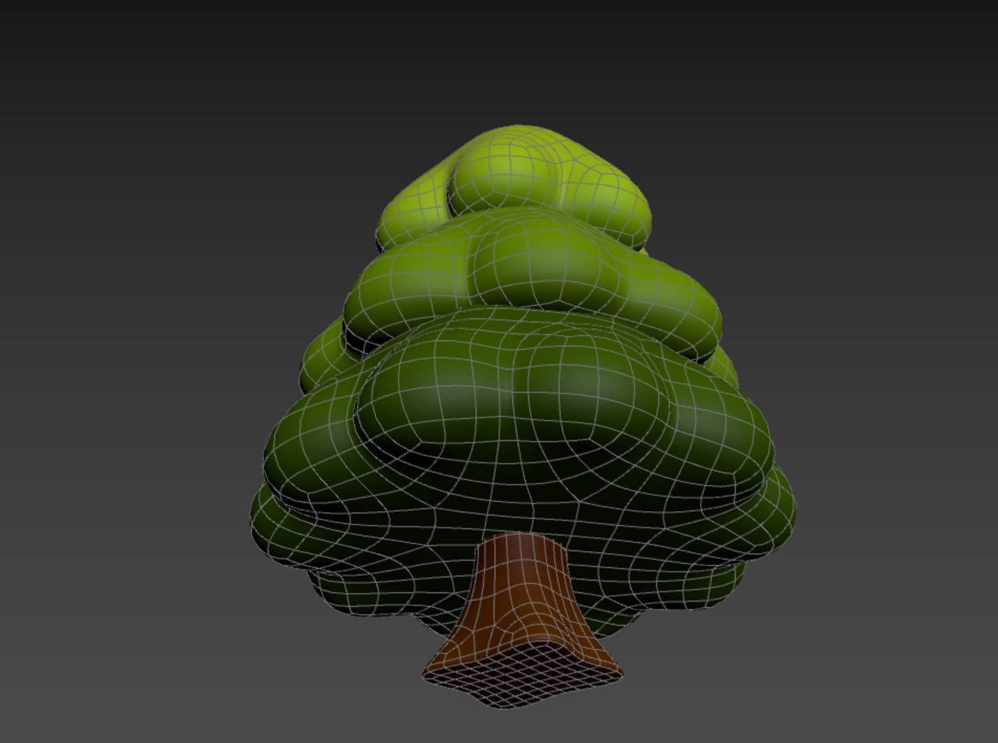Cartoon Pine Tree Model - TurboSquid 1516932