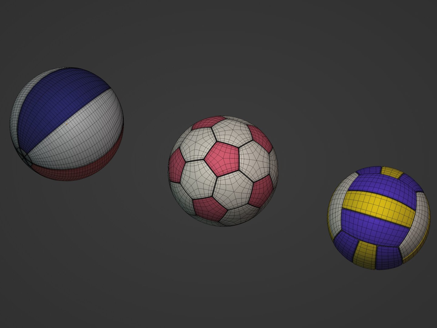 Balls Pack 3D Model - TurboSquid 1849932