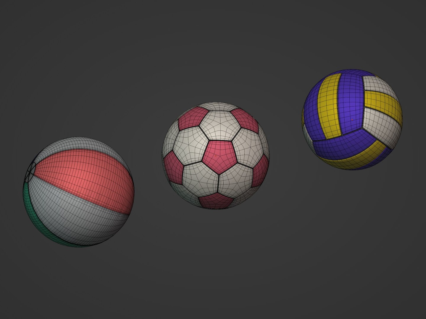Balls Pack 3D Model - TurboSquid 1849932
