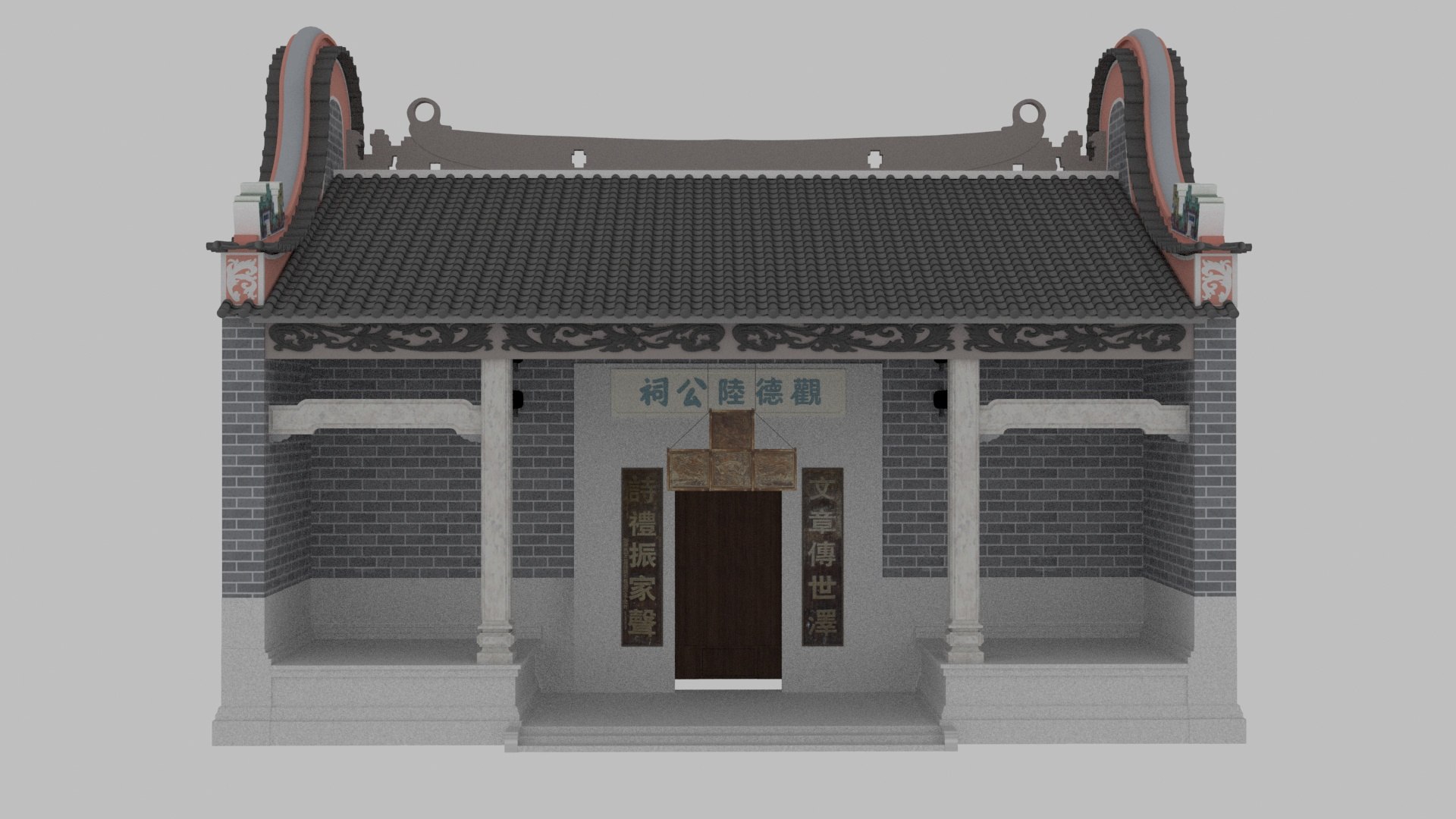 3D Chinese Towns Model - TurboSquid 2138193