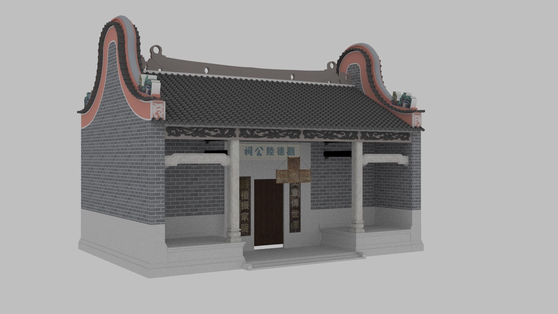 3D Chinese Towns Model - TurboSquid 2138193