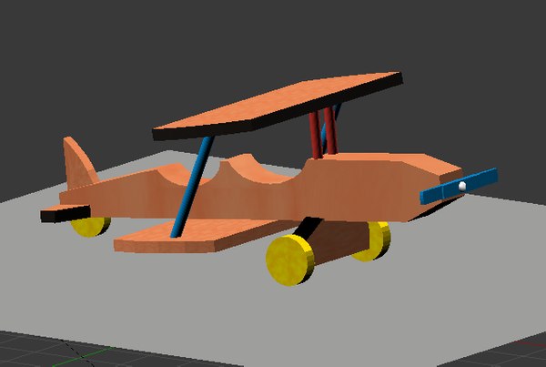 3D FBX airplane