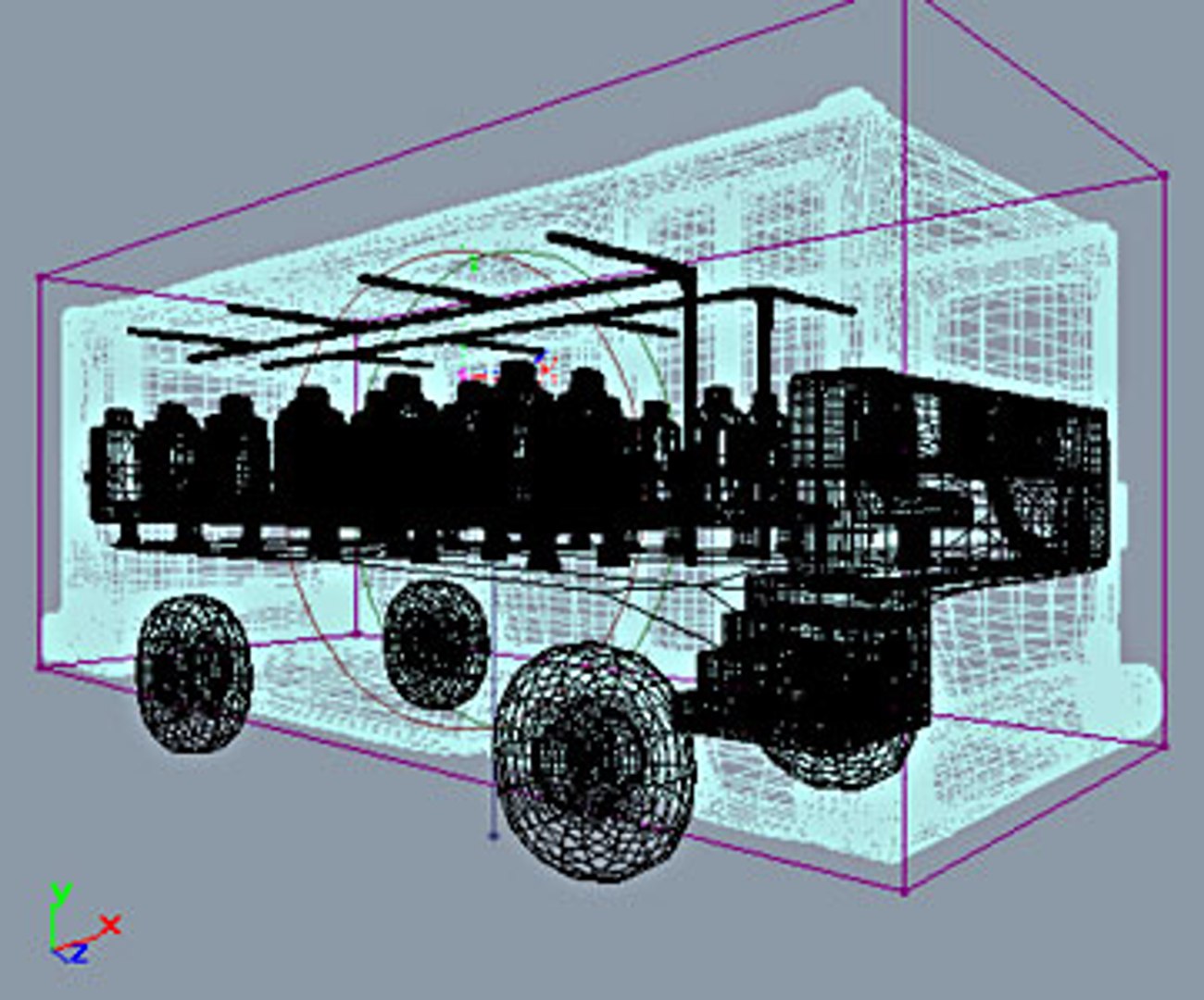 Bus 3d 3ds