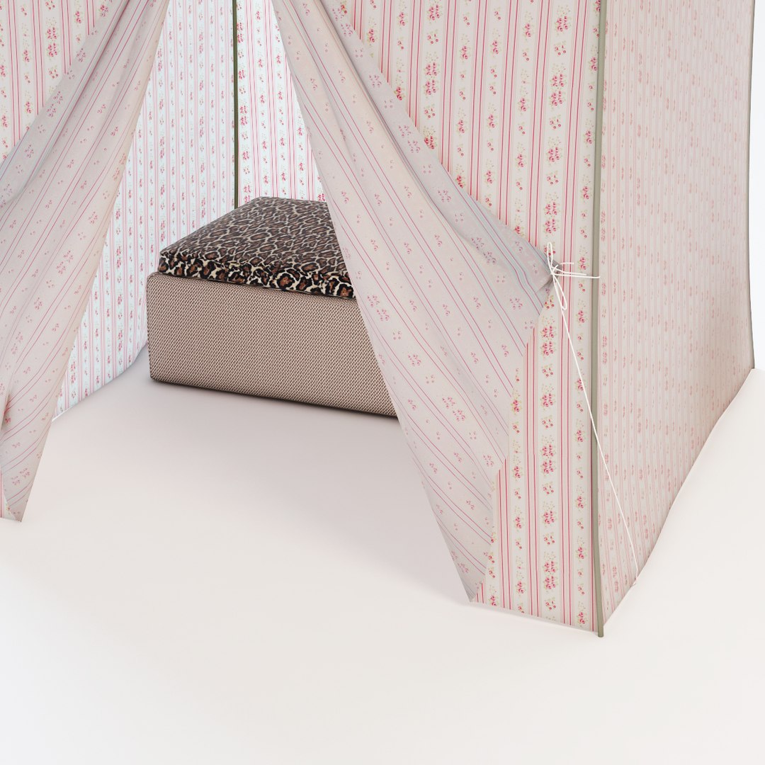 3d model cabana tent