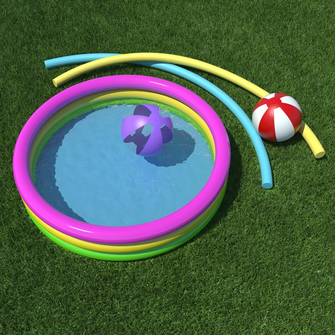 3d Model Kiddie Pool