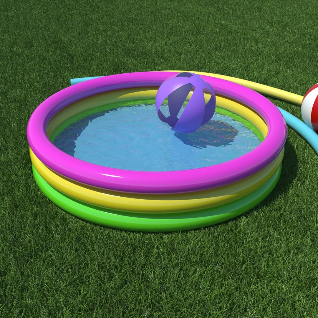 3d Model Kiddie Pool