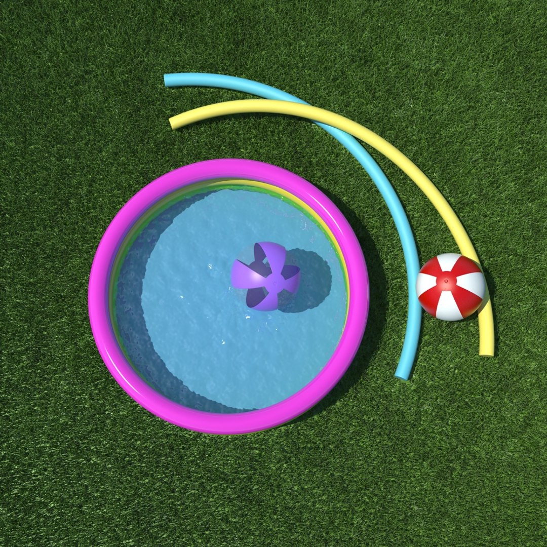 3d Model Kiddie Pool