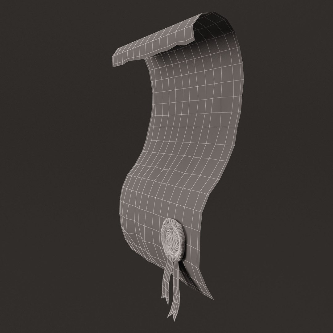 3d Scroll Model