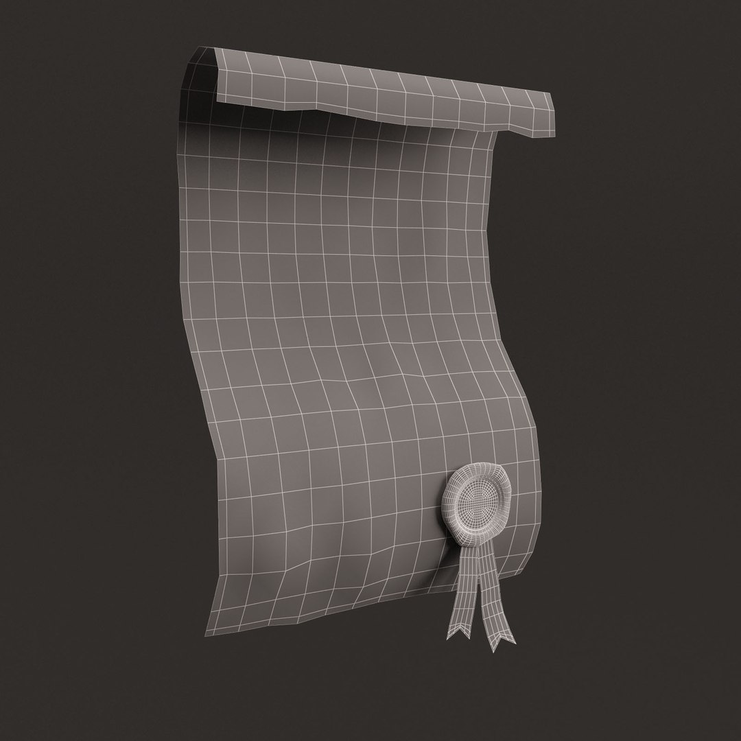 3d Scroll Model