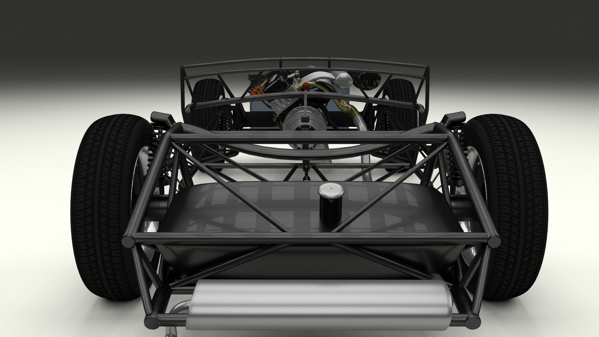 Mercedes 300sl Chassis Obj