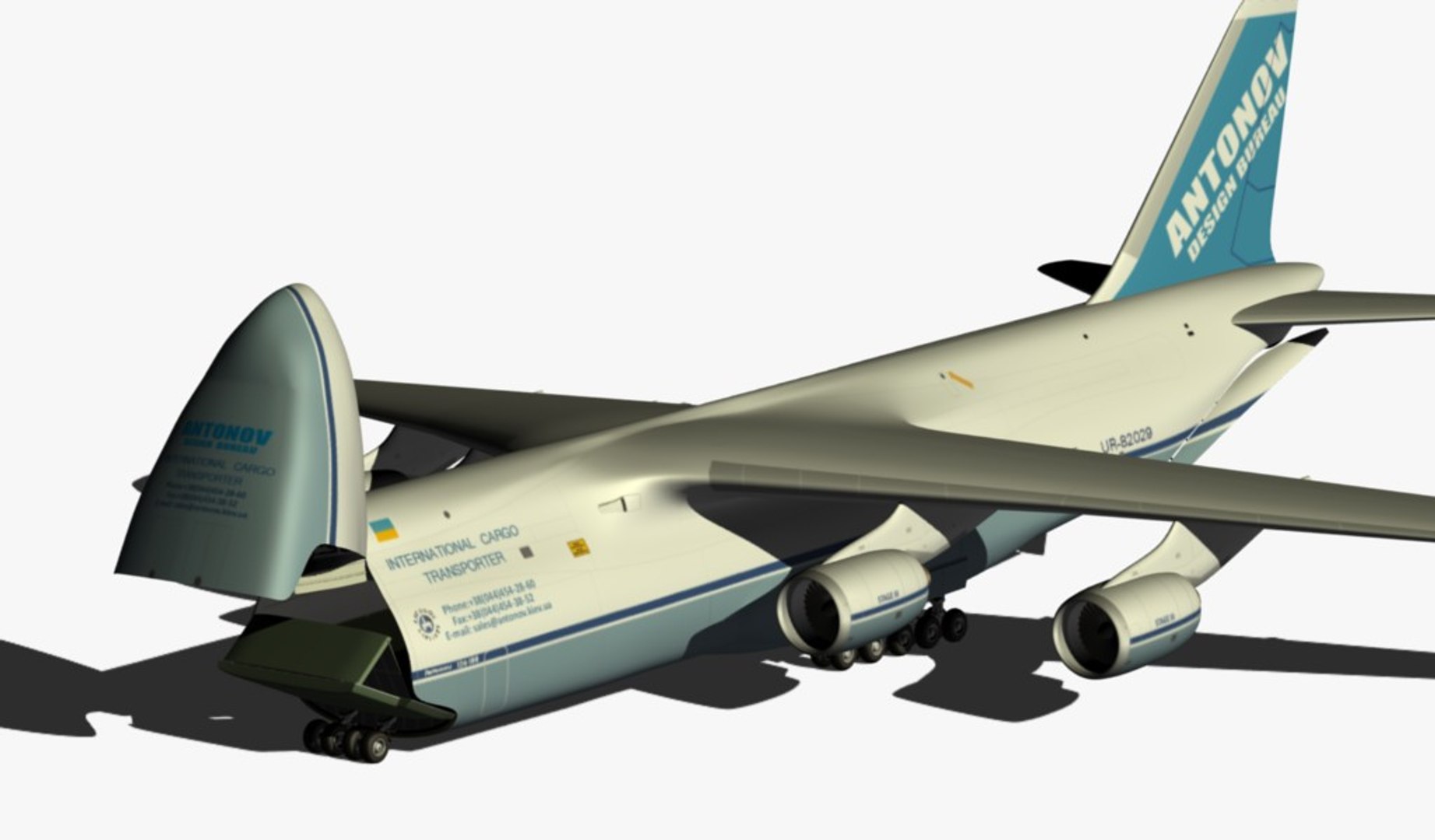 3d antonov ruslan model