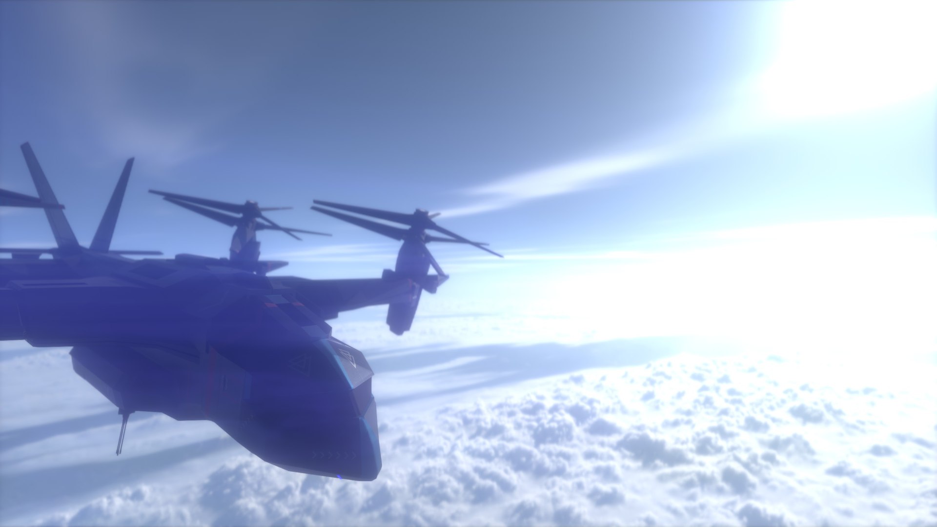 3D Model Vtol - V48 Night - TurboSquid 1251654