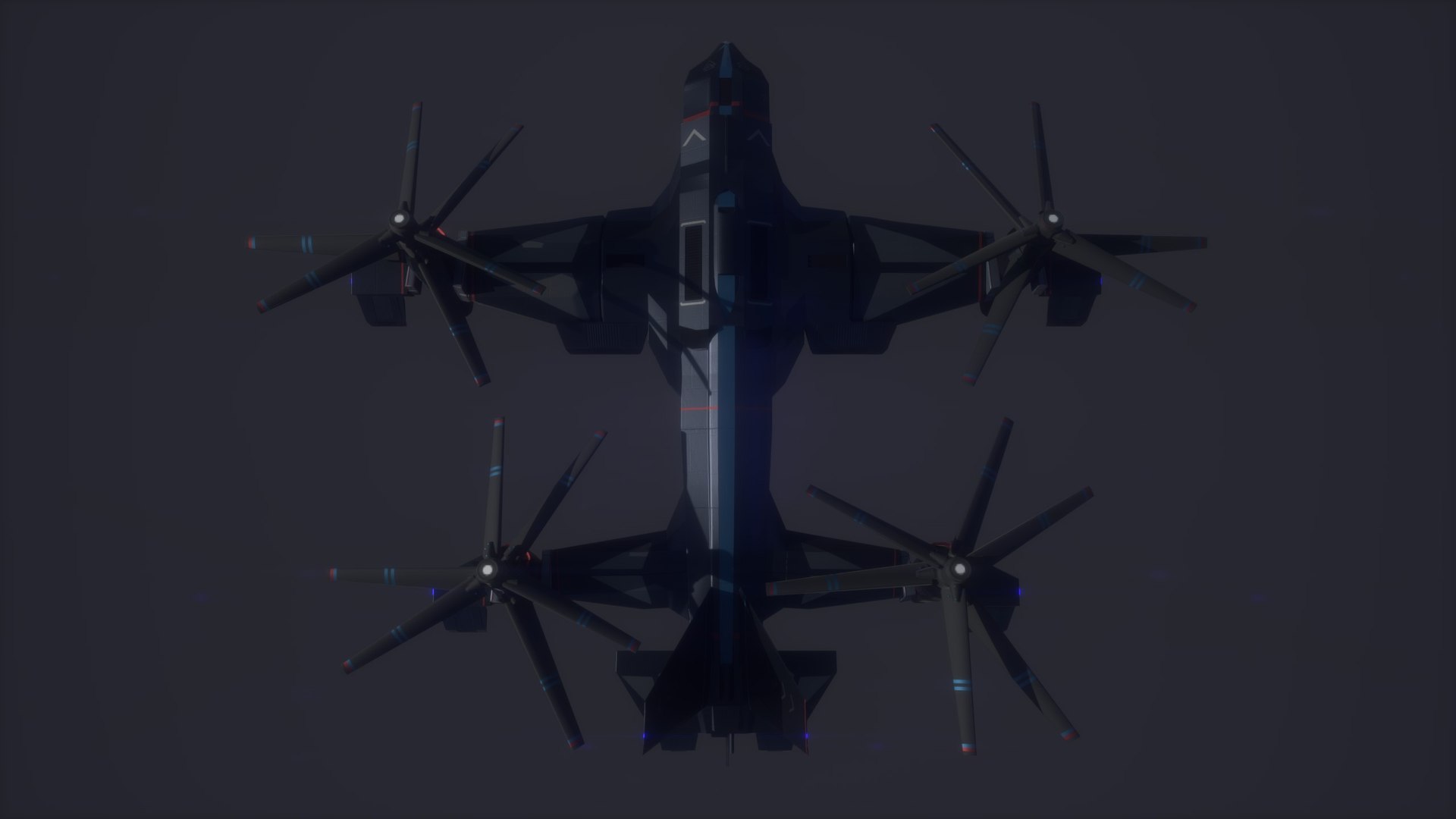 3D Model Vtol - V48 Night - TurboSquid 1251654