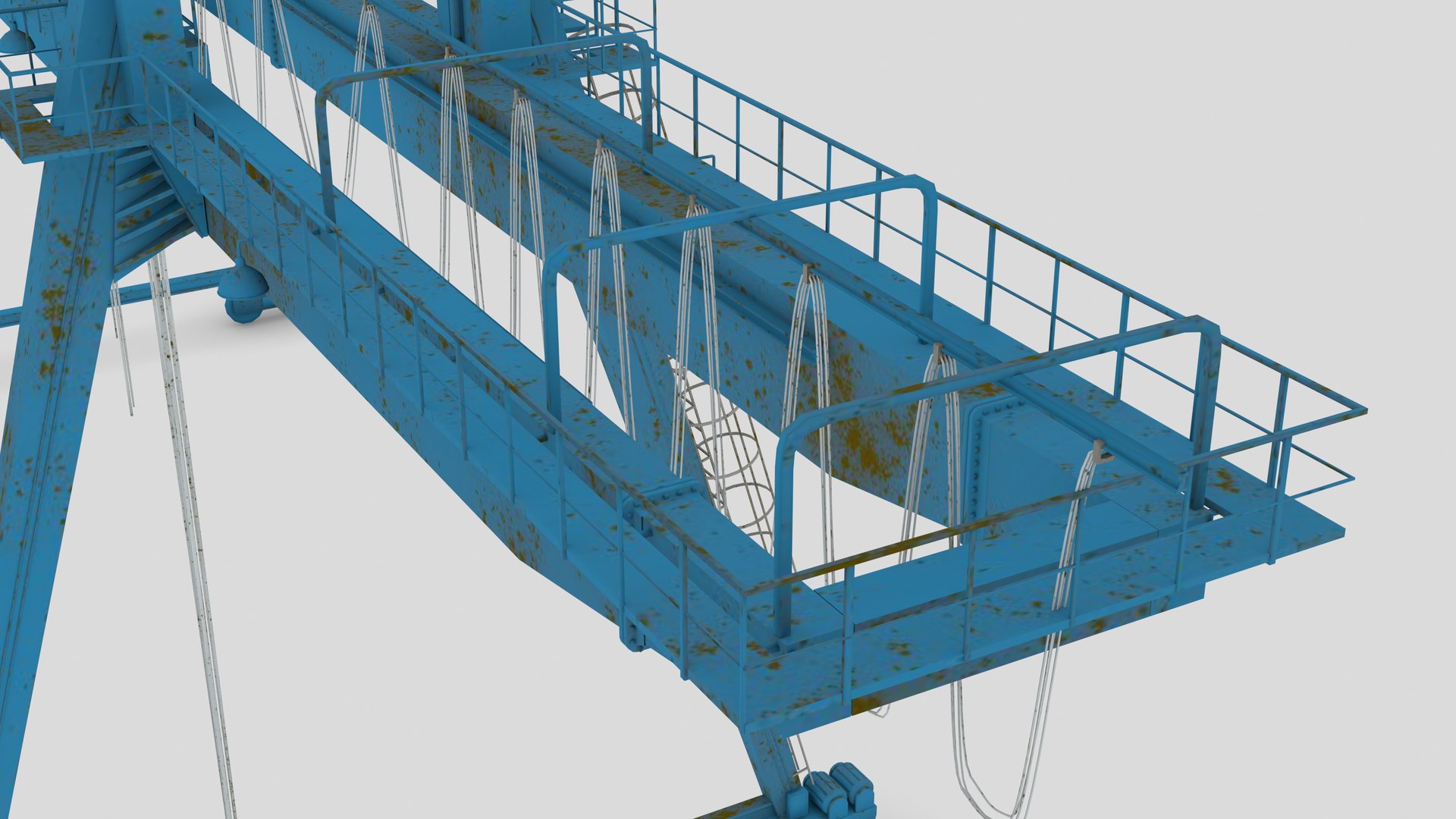 3D Gantry Crane Model - TurboSquid 1681287