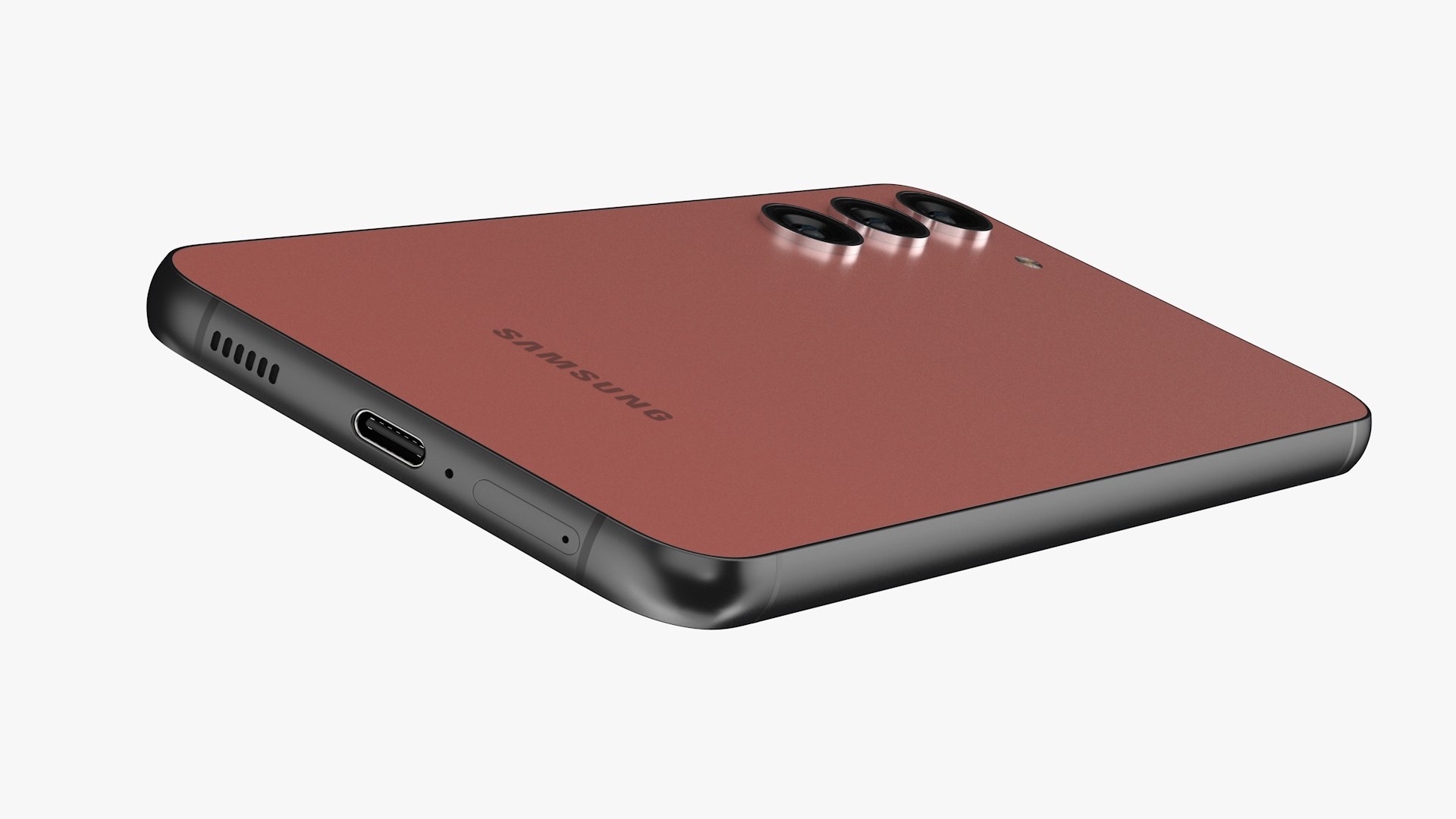 3D Model Samsung Galaxy S23 Red - TurboSquid 2027579