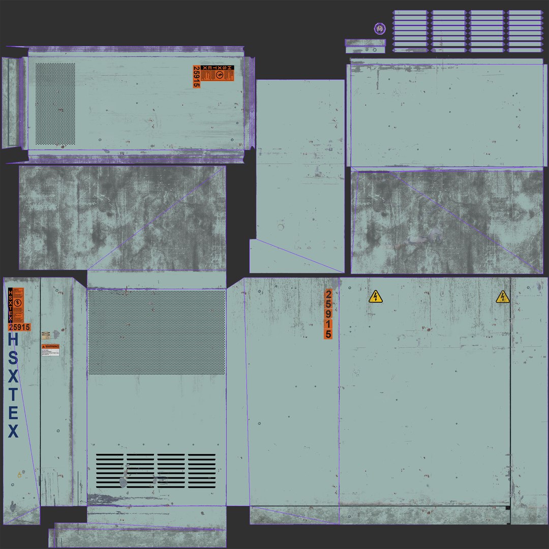 3D Pad Electrical Boxes - TurboSquid 1356967