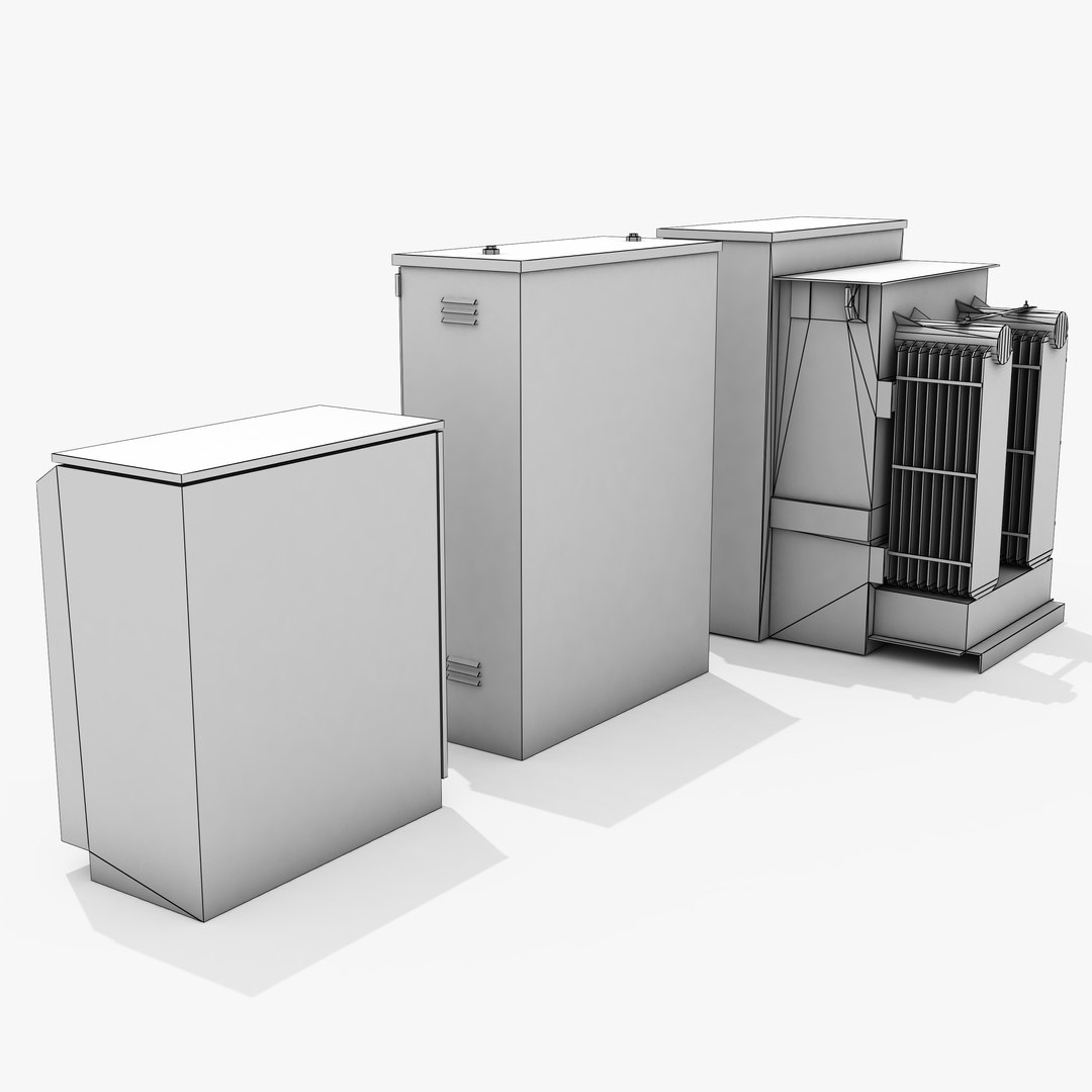 3D Pad Electrical Boxes - TurboSquid 1356967