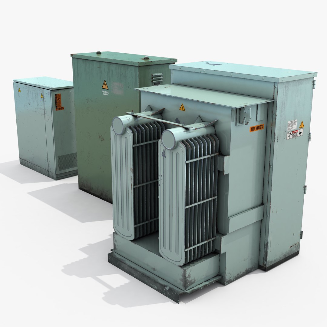 3D Pad Electrical Boxes - TurboSquid 1356967