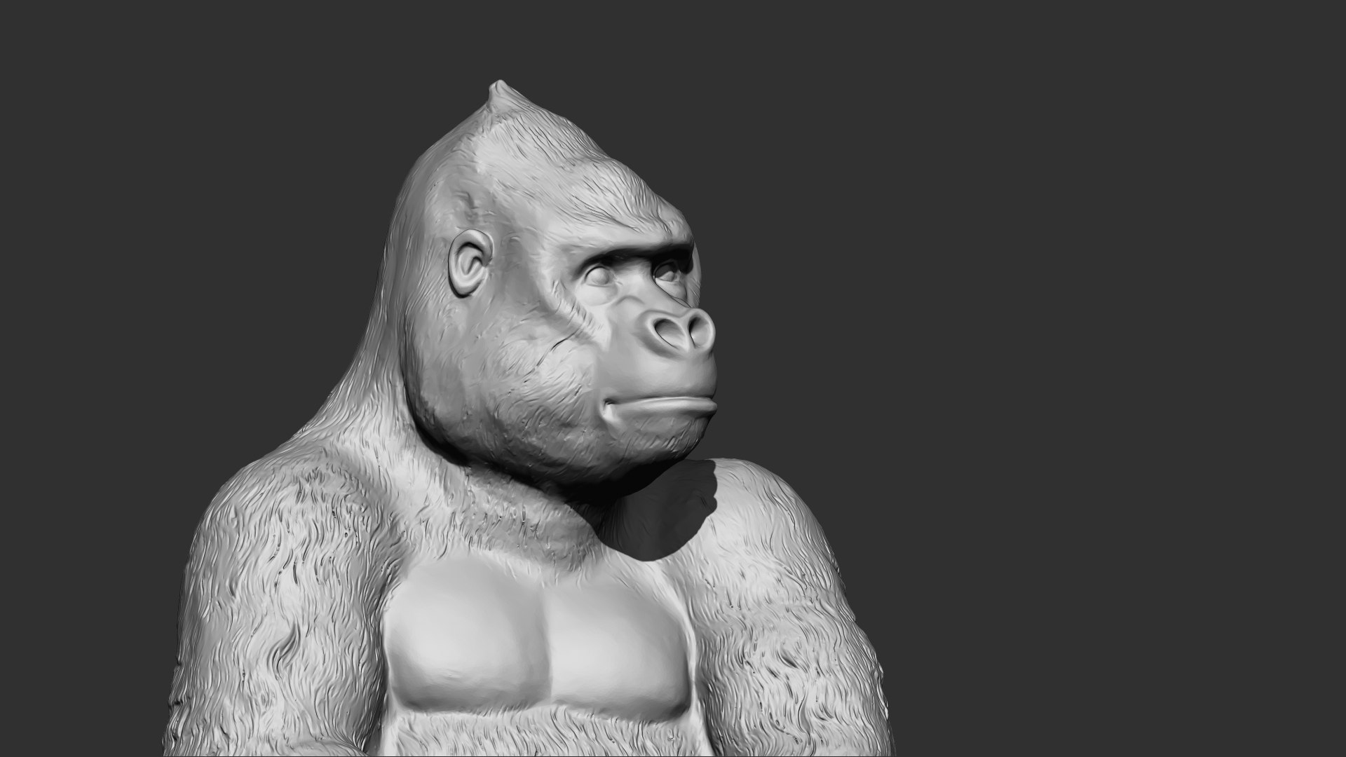 Gorilla 3d Print Model 3D Model - TurboSquid 1957170