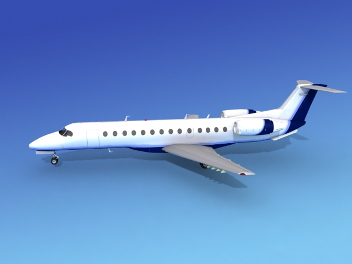 Embraer Erj Jets 3d Dxf
