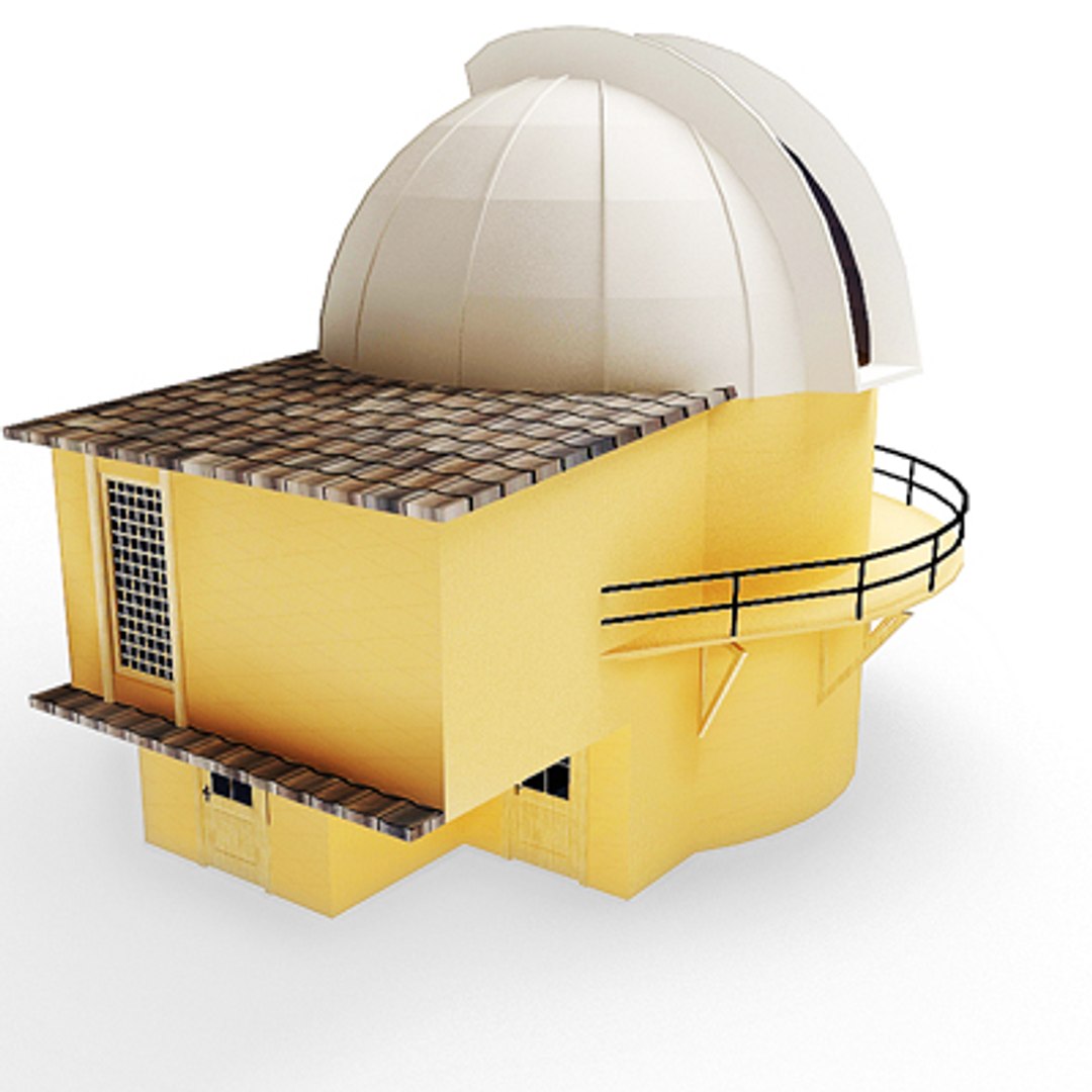 3d Model Observatory Telescope