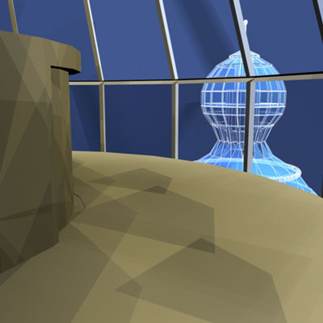 3d Model Sphere Tower 080407 01