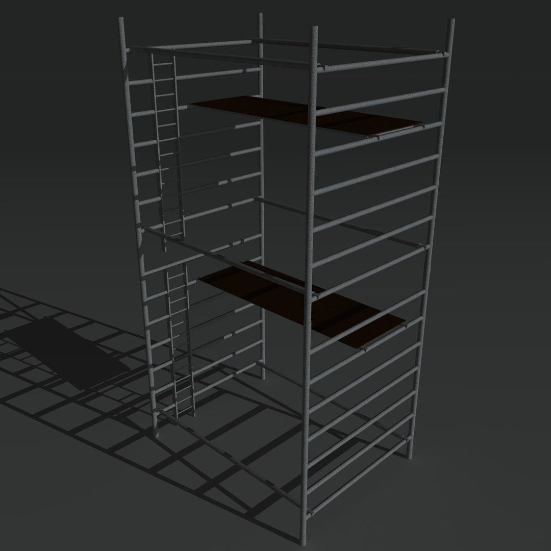 Props Scaffolds 2 3d Model