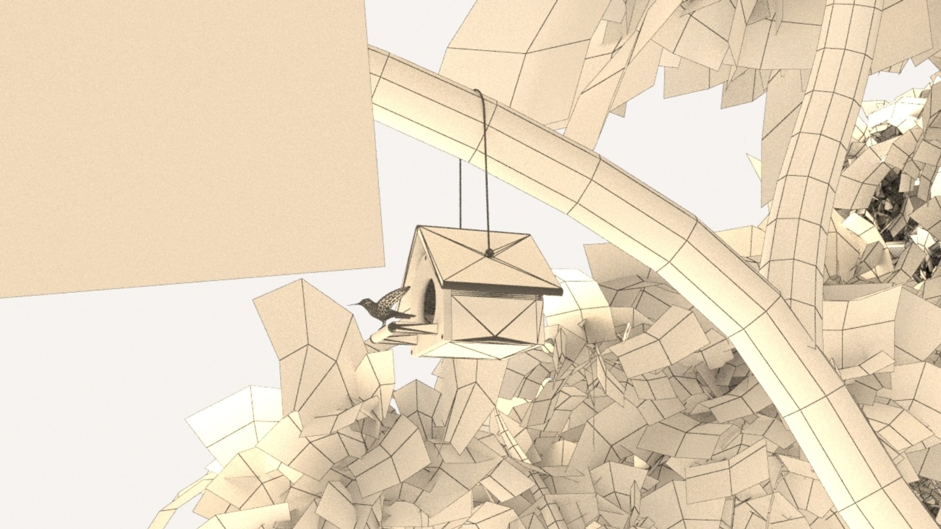 Bird Box 3D Model - TurboSquid 1488898