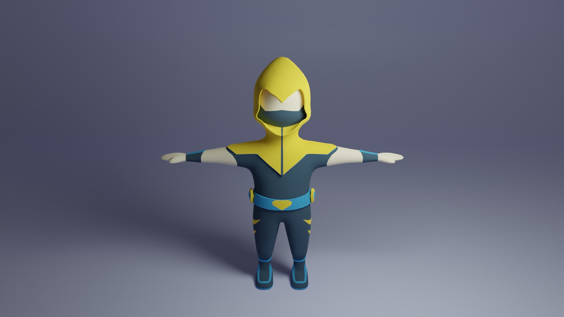 Ninja Low Poly 3D Model - TurboSquid 1884685