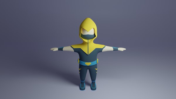 Ninja low poly 3D model - TurboSquid 1884685