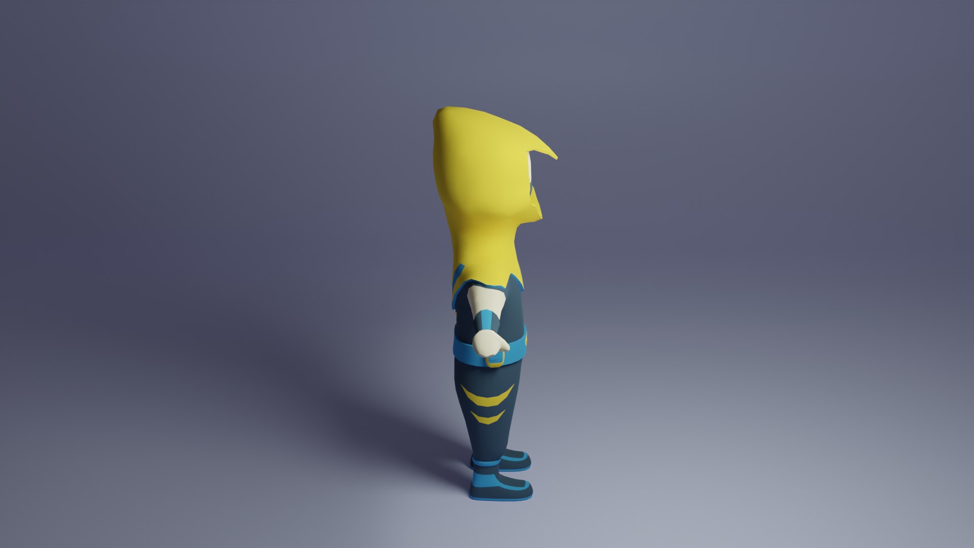 Ninja Low Poly 3D Model - TurboSquid 1884685