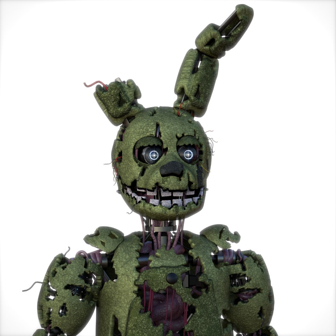 3D модель Springtrap - TurboSquid 2063163