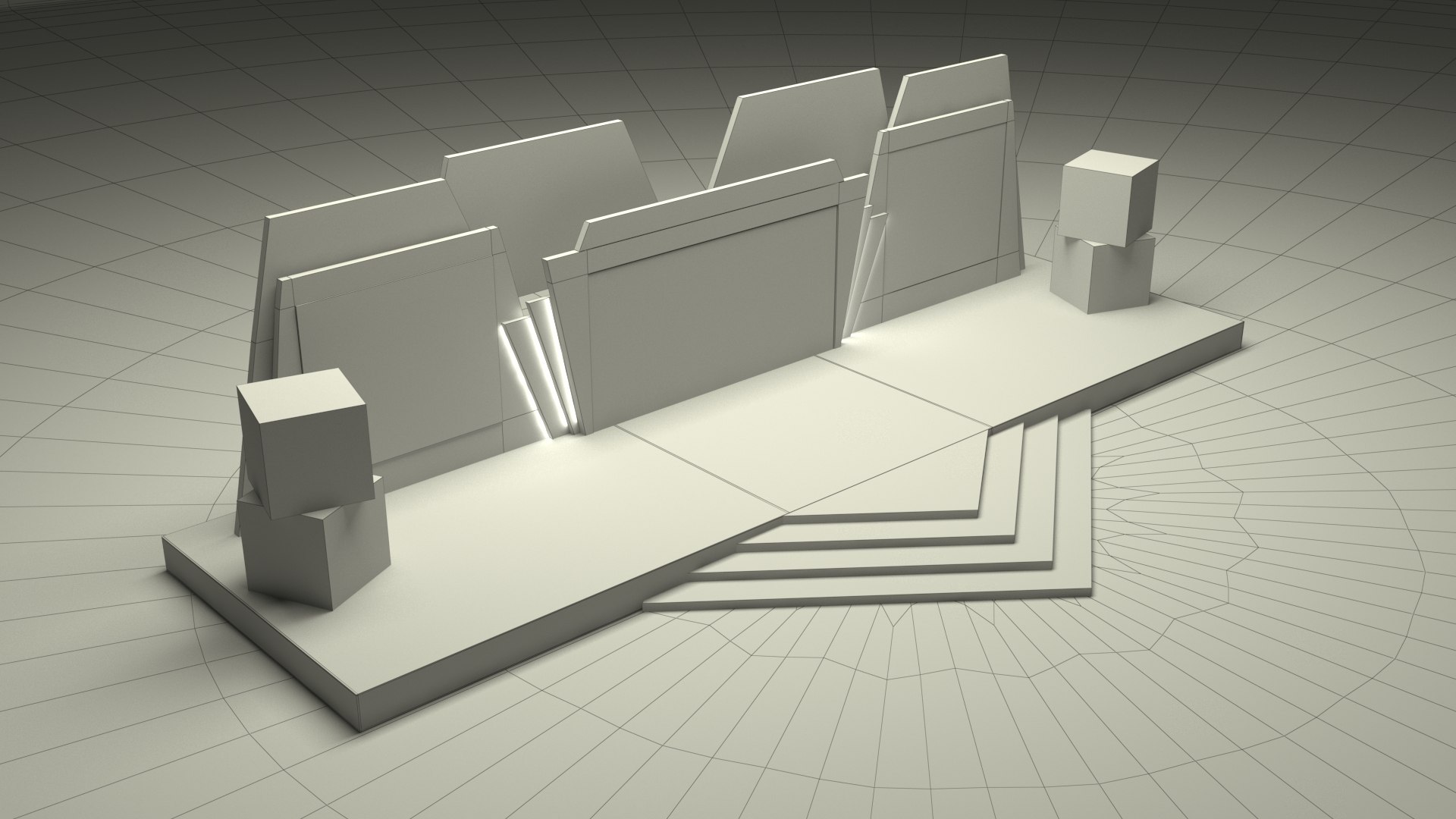 Event Stage Design 3D Model - TurboSquid 2009101